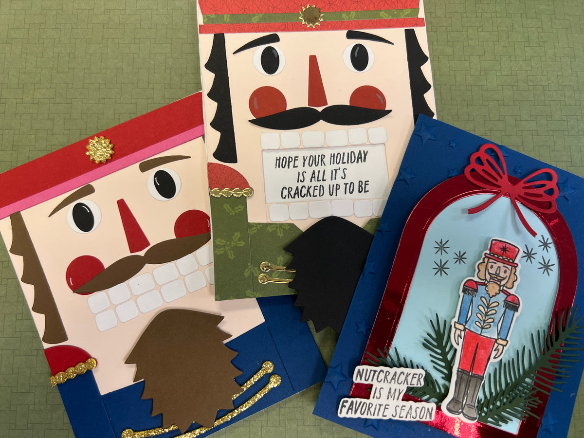Nutcracker card class virtual – WINNECONNE CRAFTS