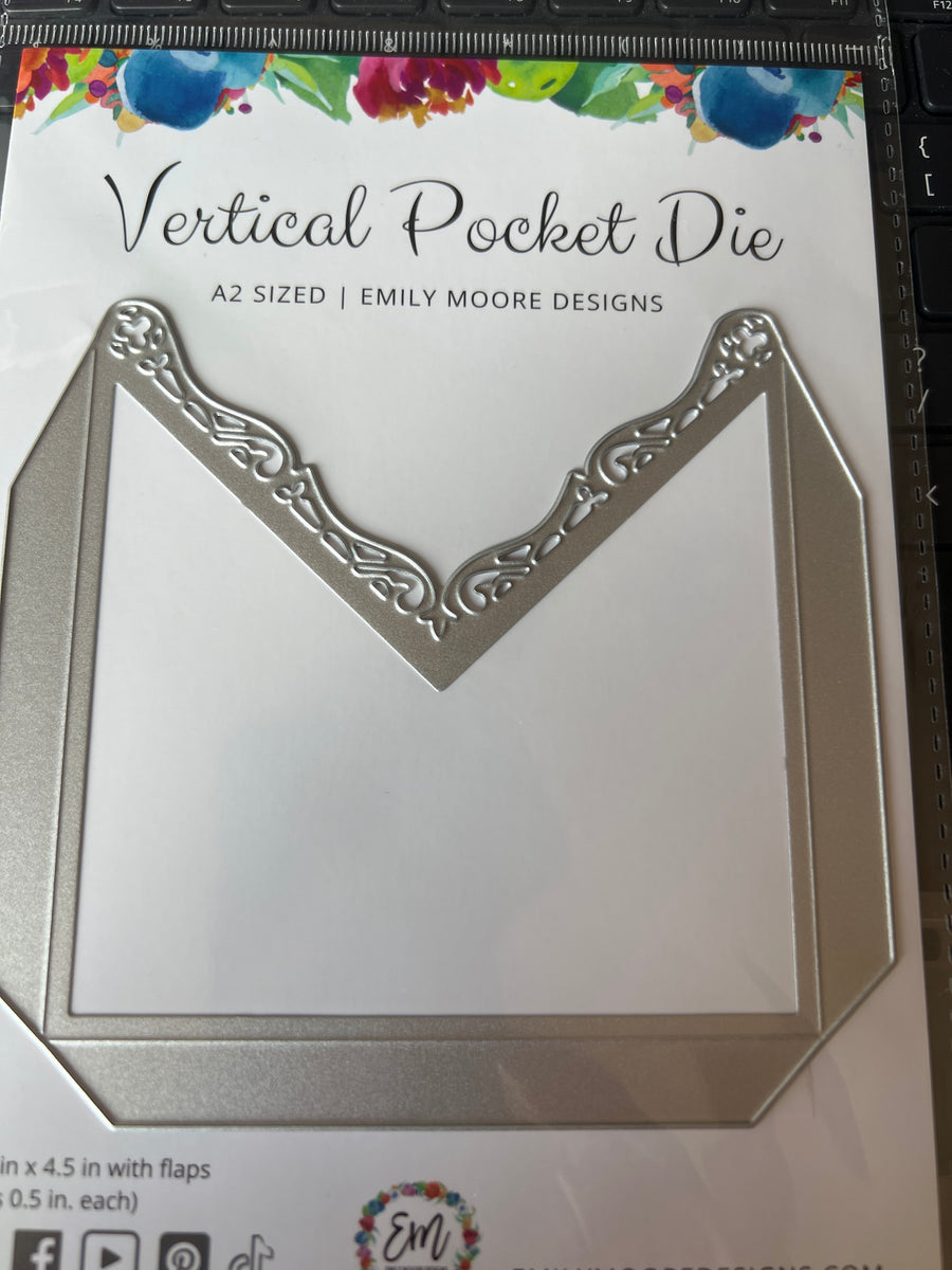 Vertical pocket die by Emily Moore Designs – WINNECONNE CRAFTS