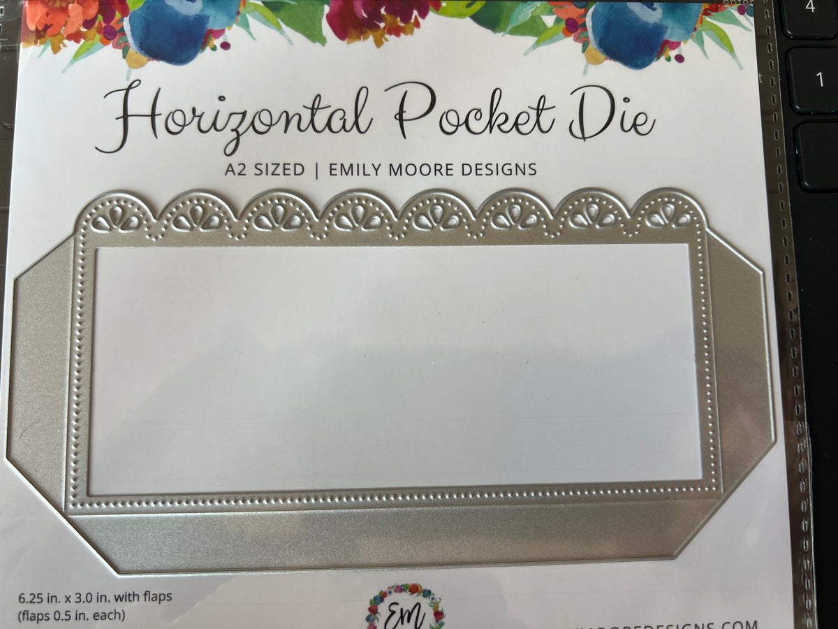 Horizontal pocket die by Emily Moore Designs – WINNECONNE CRAFTS