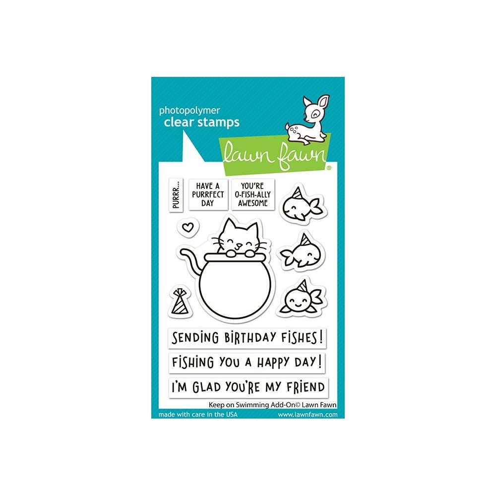 keep on swimming add on stamp set by Lawn Fawn – WINNECONNE CRAFTS
