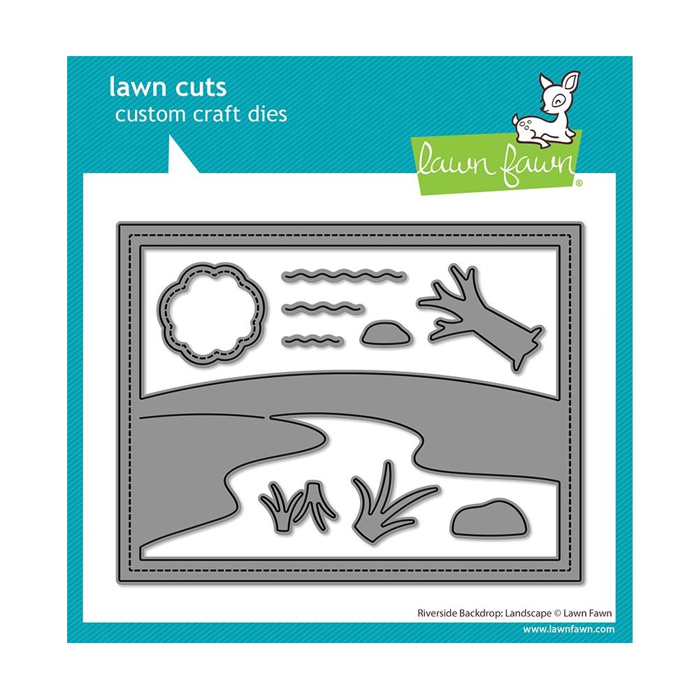 Riverside backdrop landscape dies by Lawn Fawn – WINNECONNE CRAFTS