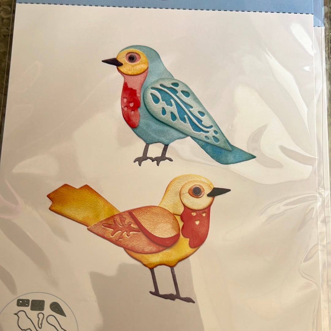 layered birds die set by Elizabeth Craft Designs – WINNECONNE CRAFTS