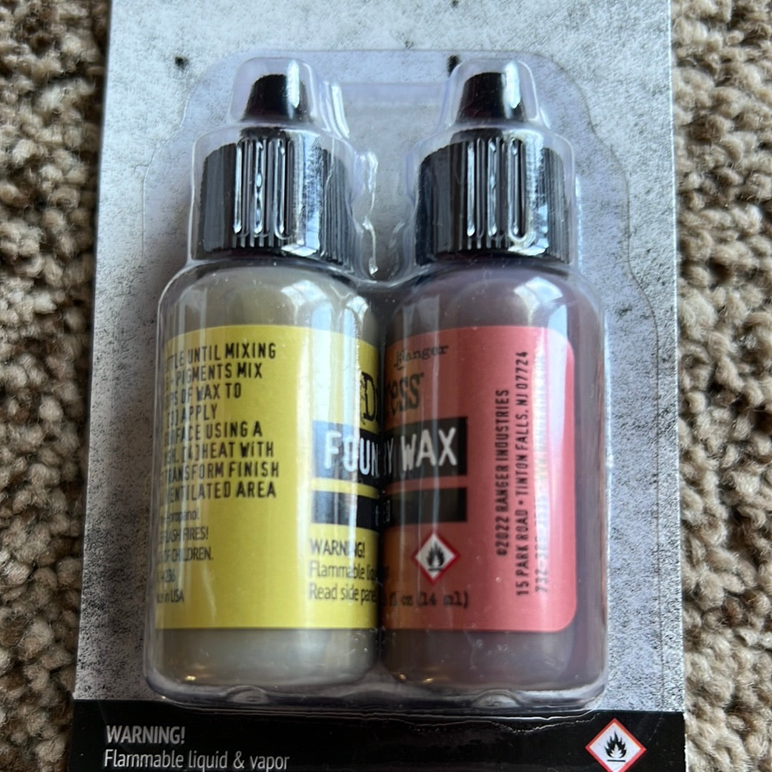 Foundry wax ink by Ranger and Tim Holtz rose gold – WINNECONNE CRAFTS